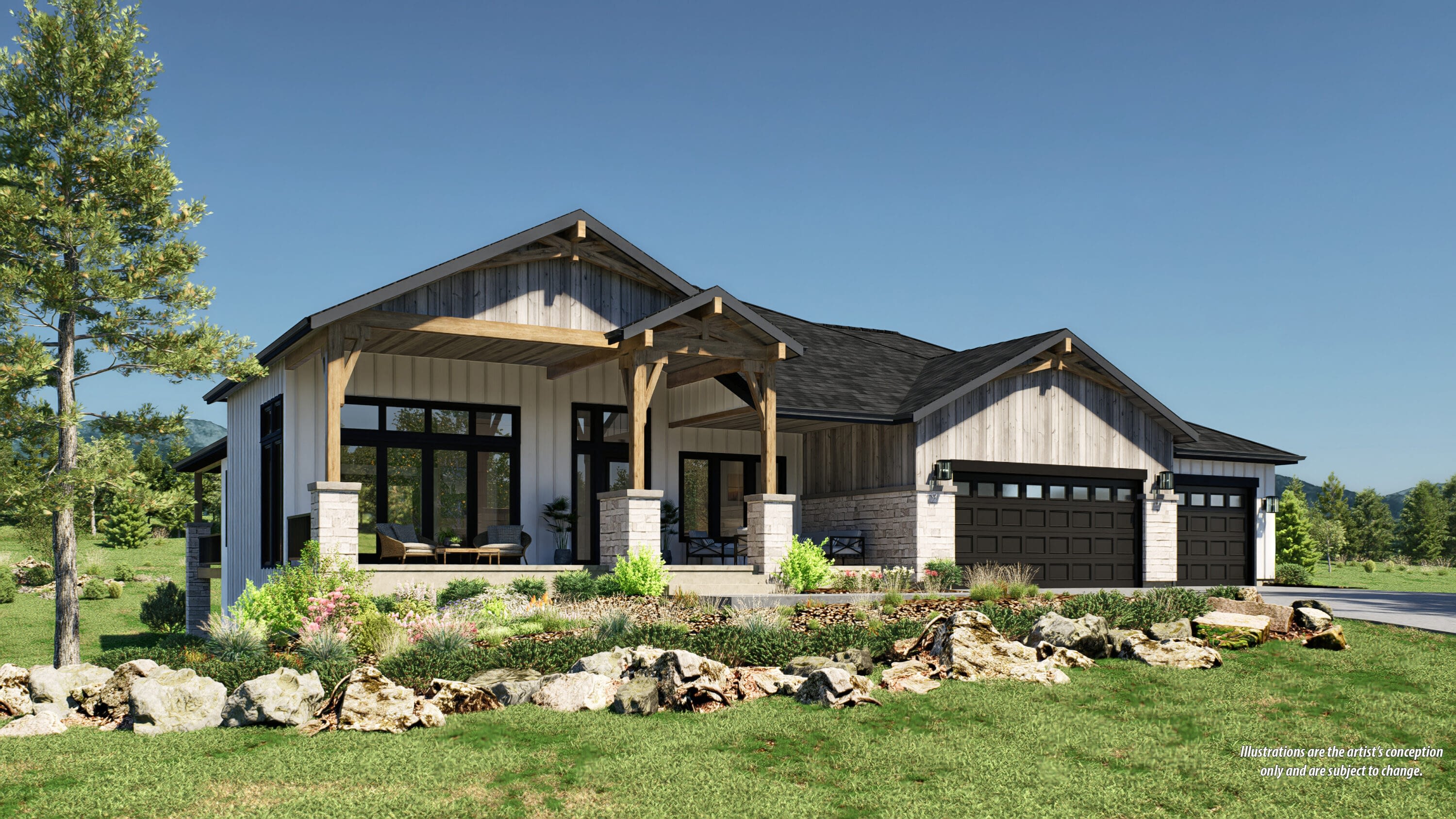 Stone Eagle (Elev. B) – Abigail Homes