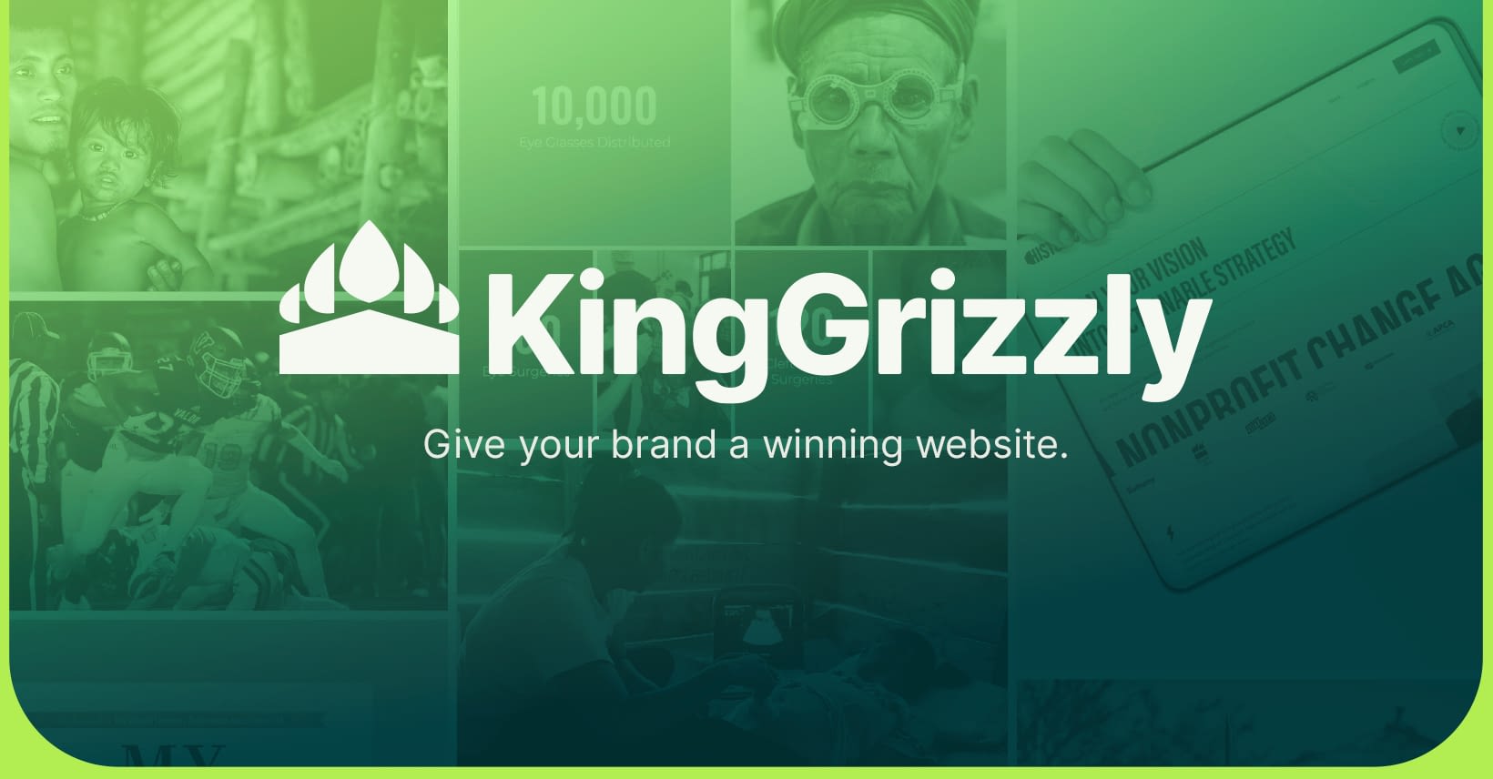 Winning Website Design and Development - King Grizzly