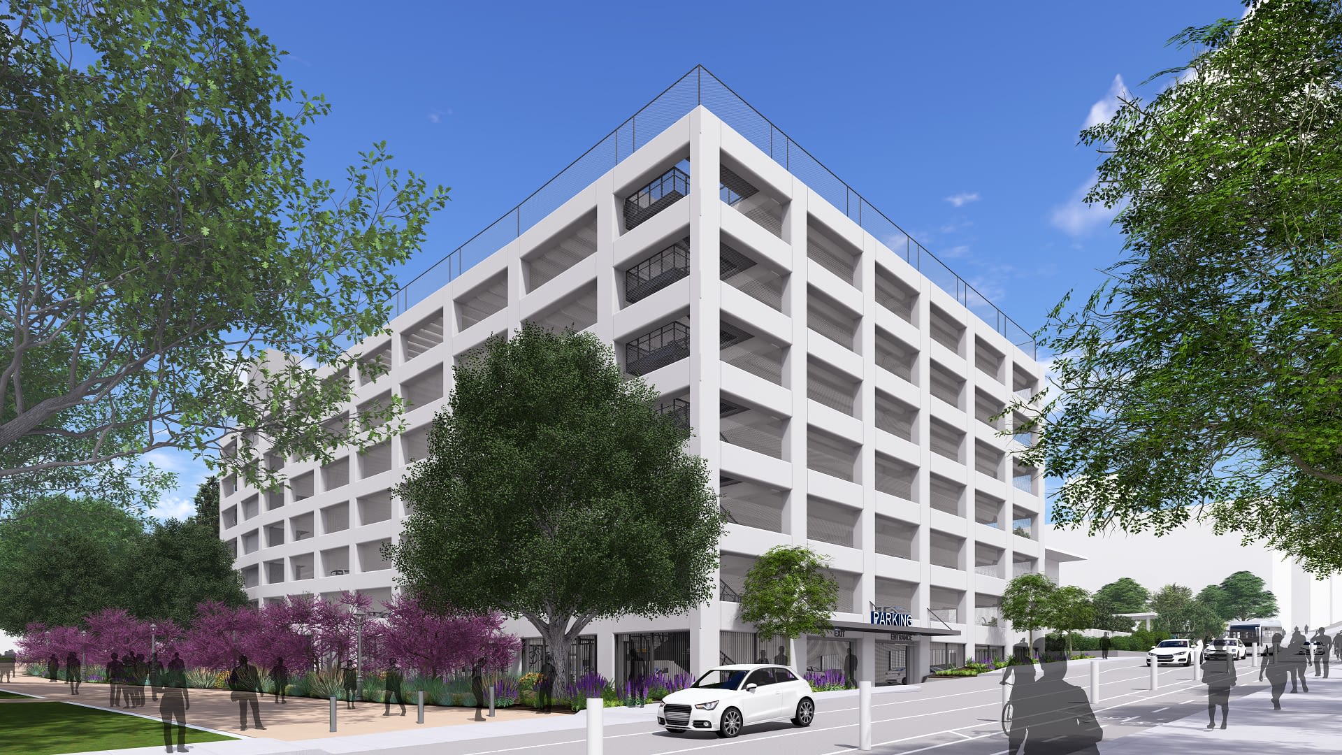 UC Berkeley Bancroft Parking Structure | Clark Pacific